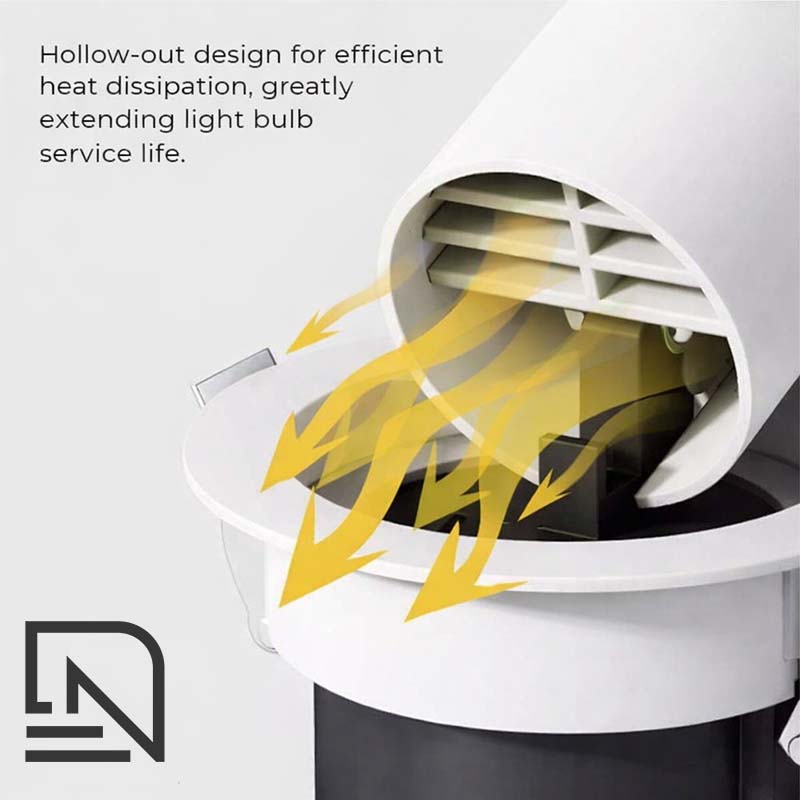 Modern LED Recessed Downlight – Dimmable Ceiling Spotlight for Living ...
